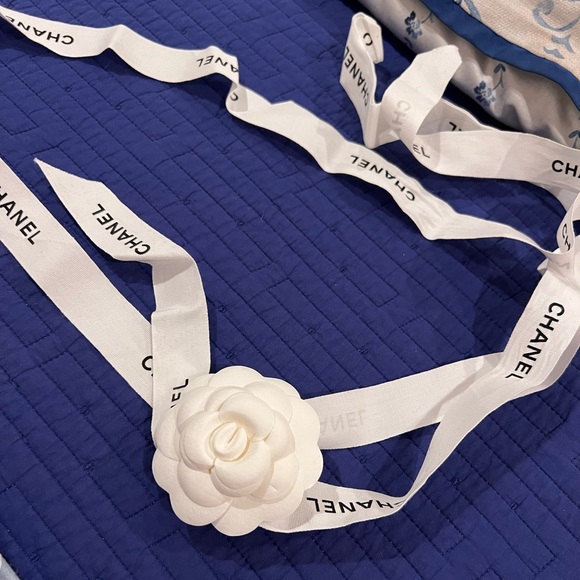 CHANEL | Accessories | Chanel String With Flower Attached Authentic ...